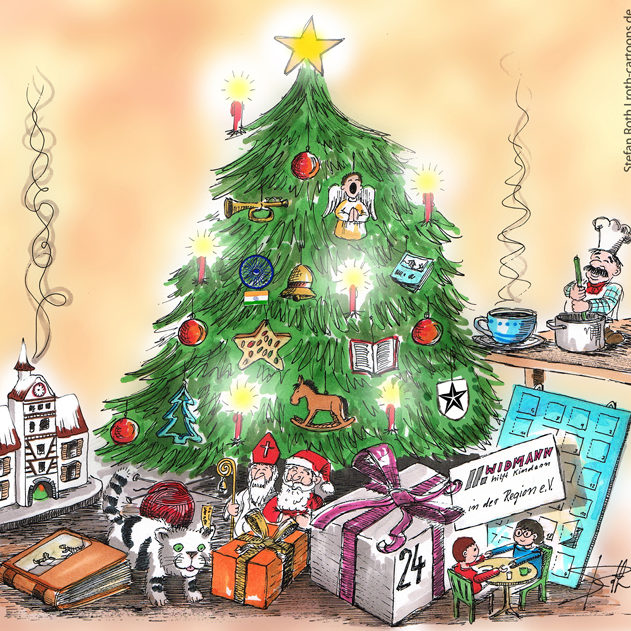 cartoon-karikatur-Cartoon: Weihnachtsbaum beim Therapeut - Roth ...