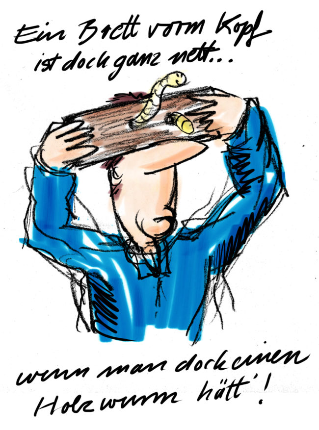 Cartoons und Comics von STERO rund um den Alltag und das Leben