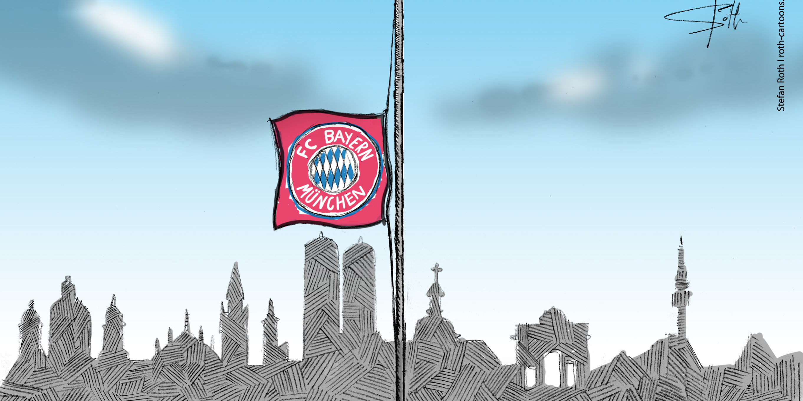 FC Bayern - FC Chelsea - Championsleague-Finale 2012 - Cartoons, Comic ...