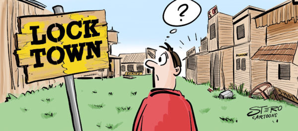 cartoon-karikatur-Lockdown light: Cartoon-Comic - Roth-Cartoons